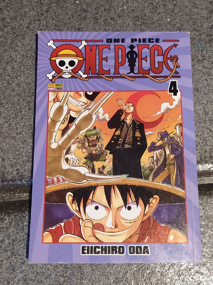 Mangá One Piece Volume 4 | Livro One Piece Usado 76218793 | enjoei