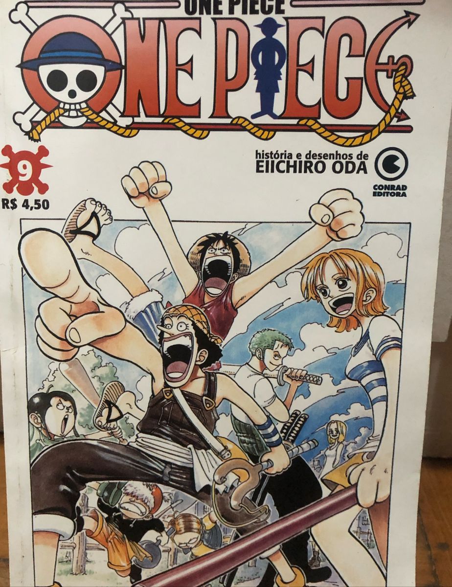 Mangá One Piece - Volume 9 | Livro Conrad Editora Usado 57149541 | enjoei