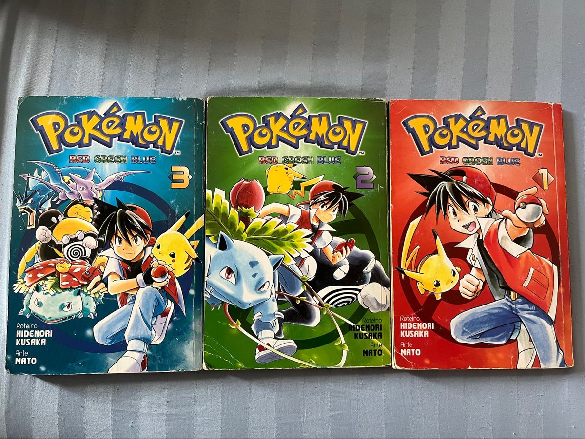 Mangá Pokémon Red Blue Green | Livro Panini Comics Usado 86264767 | enjoei