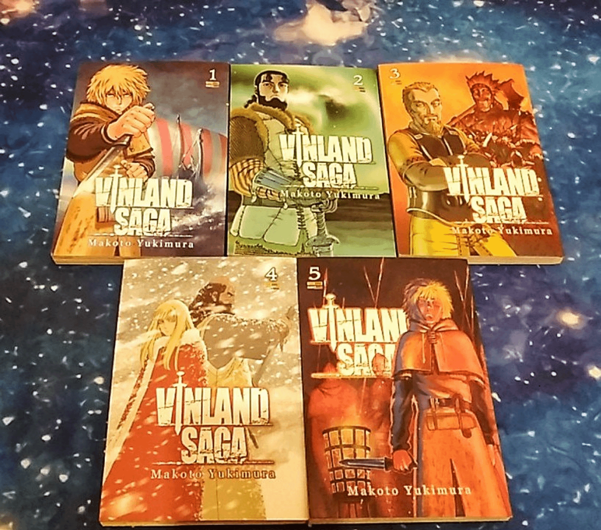 Mangá Vinland Saga Vol. 1 a 5 | Livro Planet Manga Usado 76003781 | enjoei