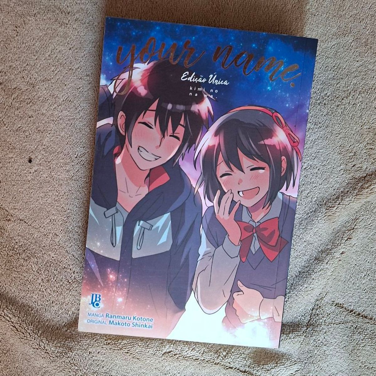 Mangá Your Name Vol. Único | Livro Editora Jbc Nunca Usado 132925642 ...