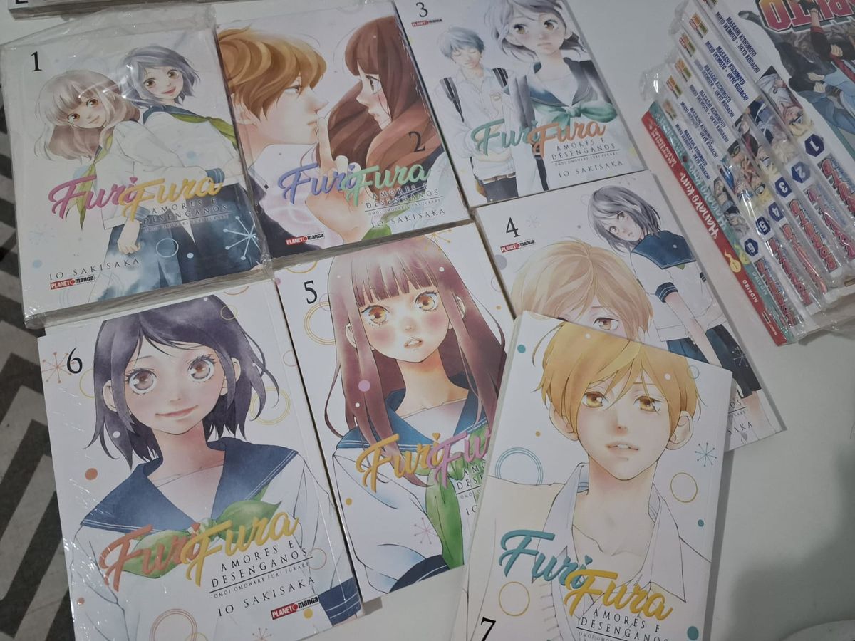 Mangás Furi Fura 1 Ao 7 - Ótimo Estado! | Livro Panini Usado 115802680 ...