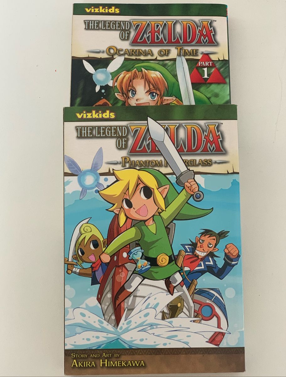 Mangás - Legend Of Zelda | Livro Vizkids Usado 73550103 | enjoei