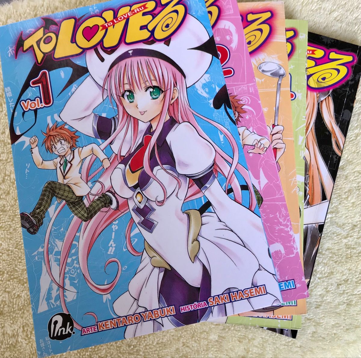 Mangás To Love Ru Volume 1 Ao 5 | Livro Jbc Usado 44053102 | enjoei