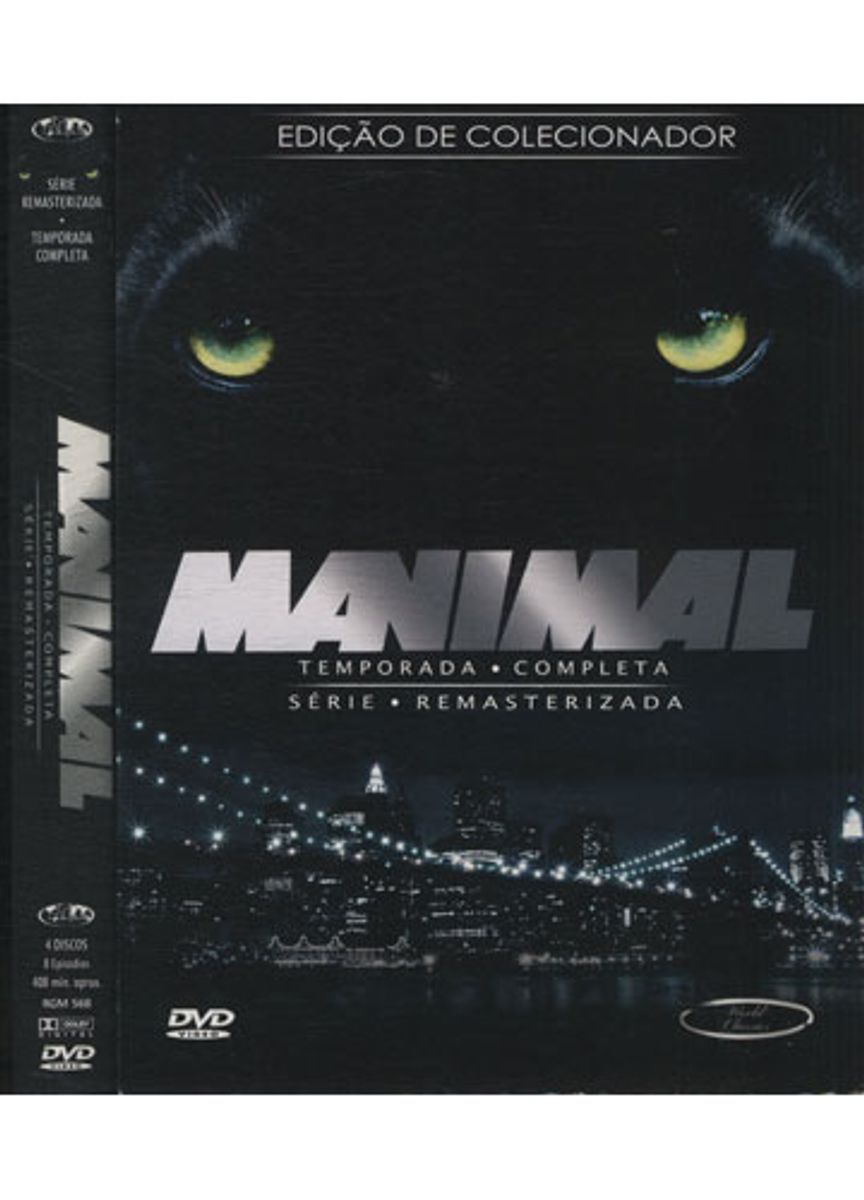 Manimal - Temporada Completa - Série Remasterizada *4 Dvds* Edição de ...
