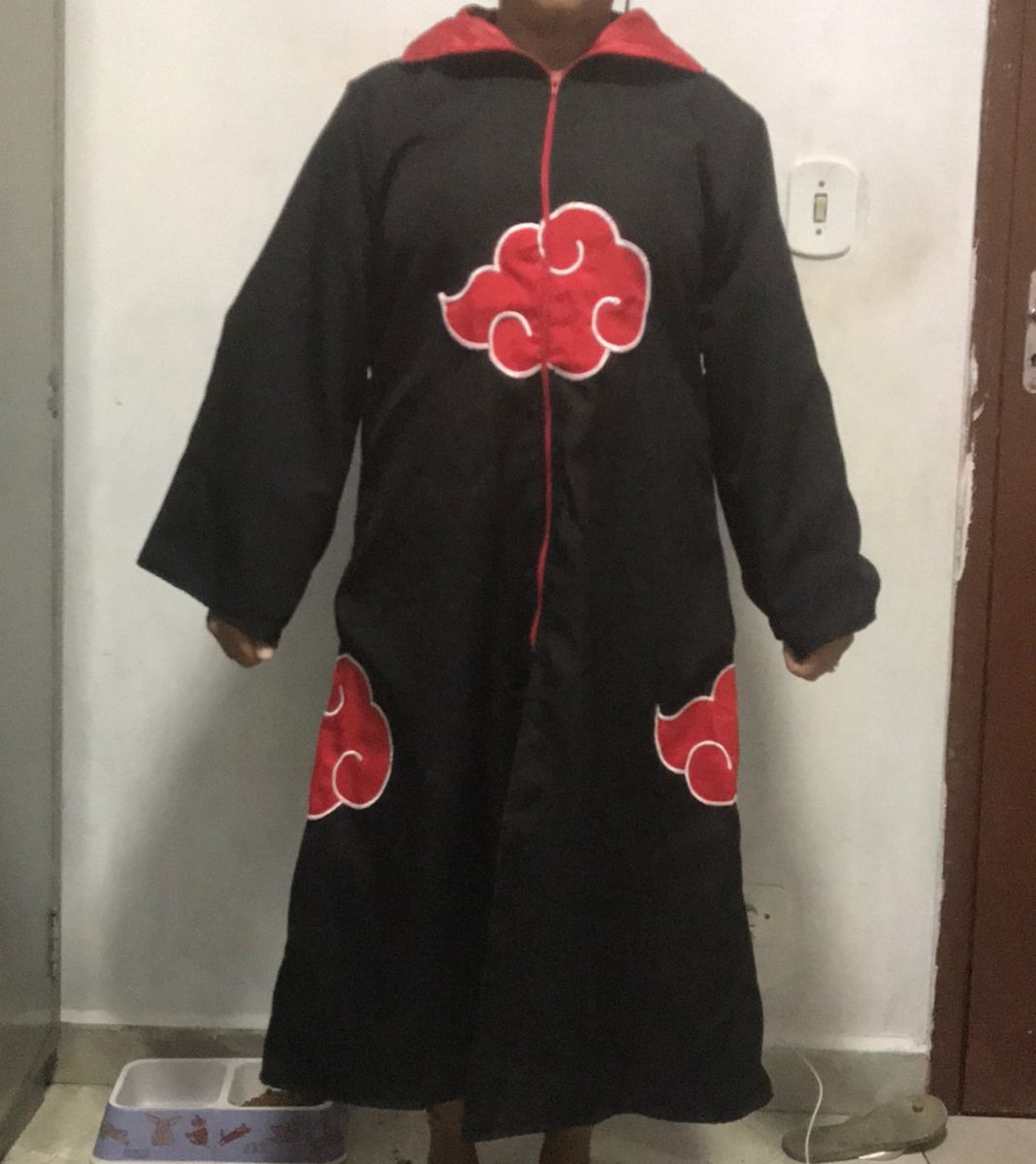 Manto Akatsuki Naruto | Casaco Masculino Panda Nerd Usado 85305949 | enjoei