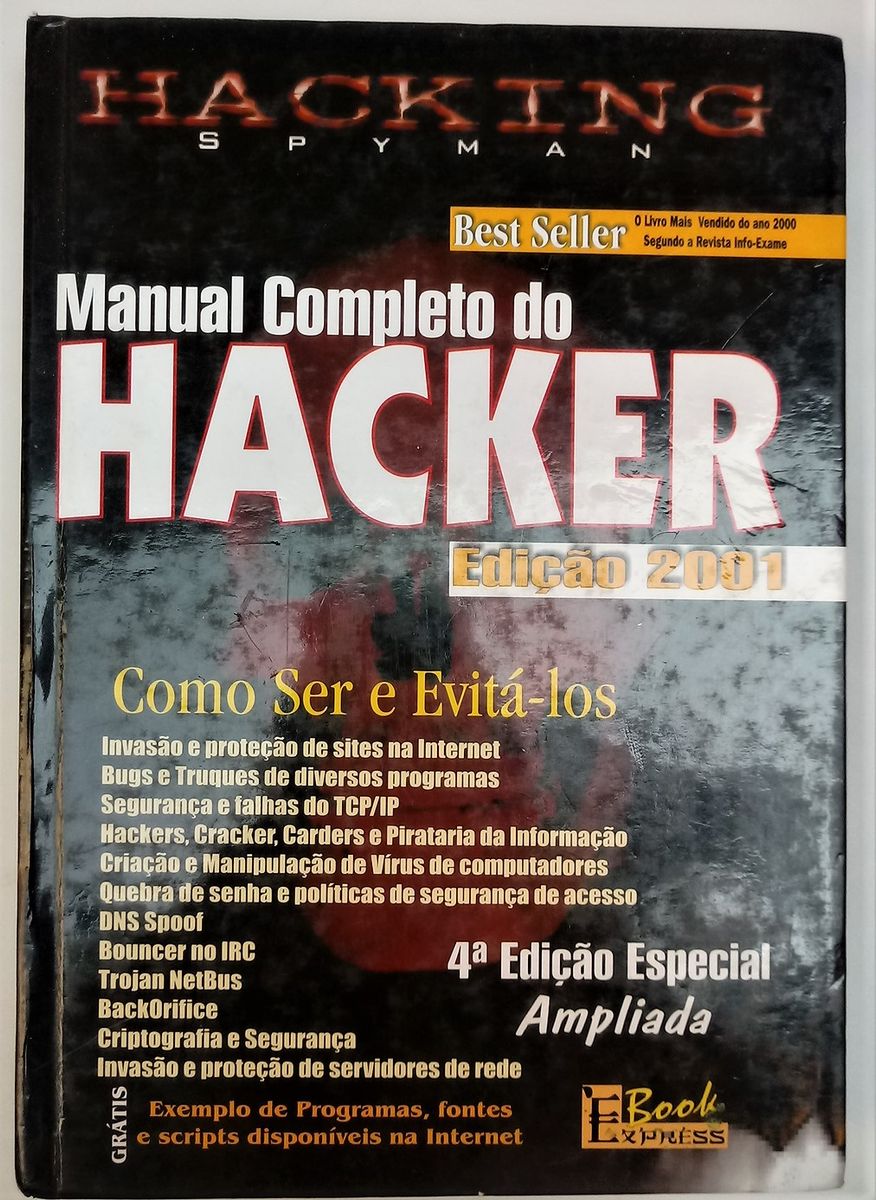 Manual Completo do Hacker | Livro Book Express Usado 46168207 | enjoei