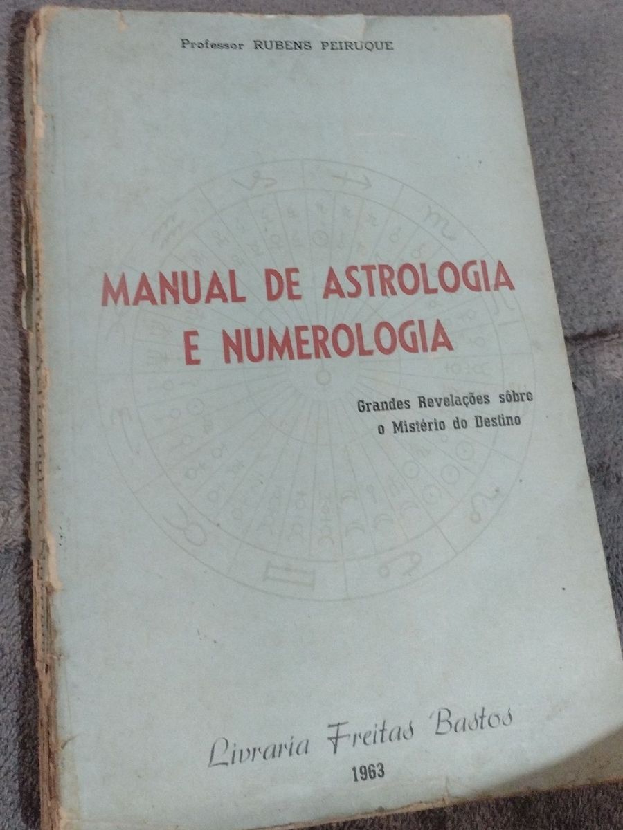 Manual de Astrologia e Numerologia | Livro Editora Freitas Bastos Usado 81059581 | enjoei