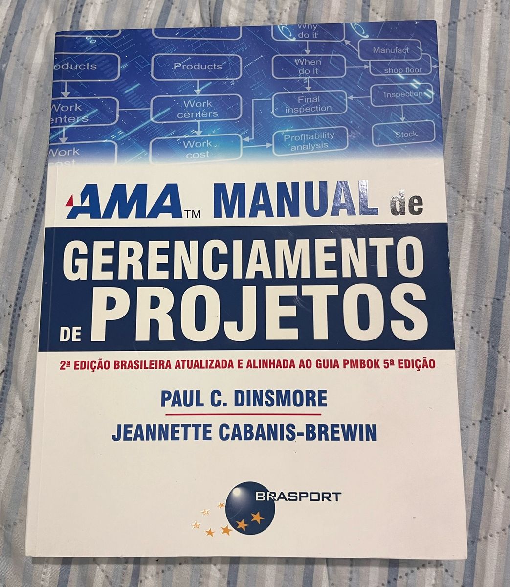 Manual de Gerenciamento de Projetos | Livro Brasport Nunca Usado 81162302 | enjoei