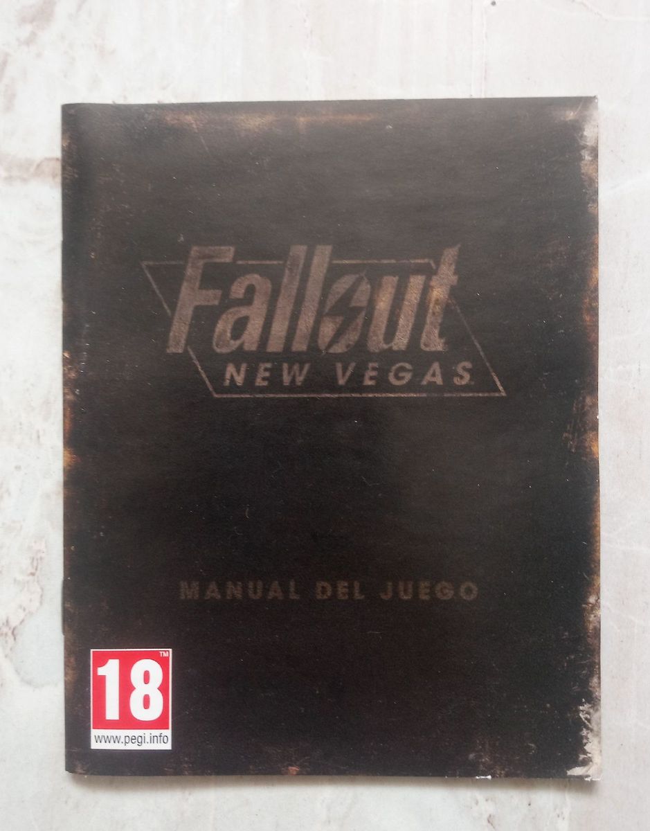 Manual Original Fallout New Vegas / Ps3 | Acessório p/ Videogame Ps3 ...