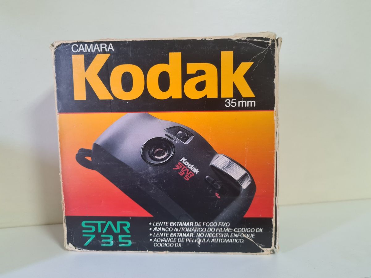 Maquina Antiga Kodak Star 735 | Máquina Fotográfica Analógica Kodak ...