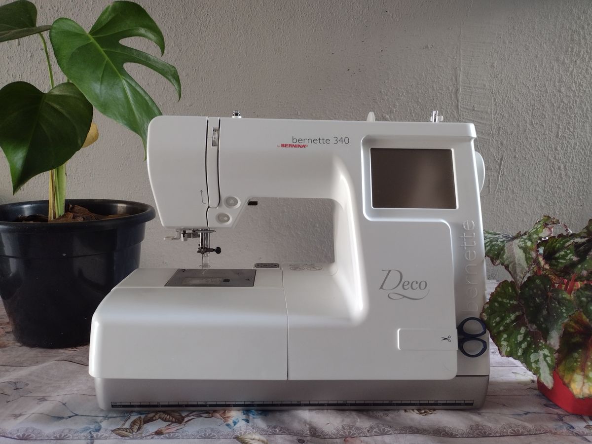 Máquina de Bordar - Bernina Bernette Deco 340| Seminova ...
