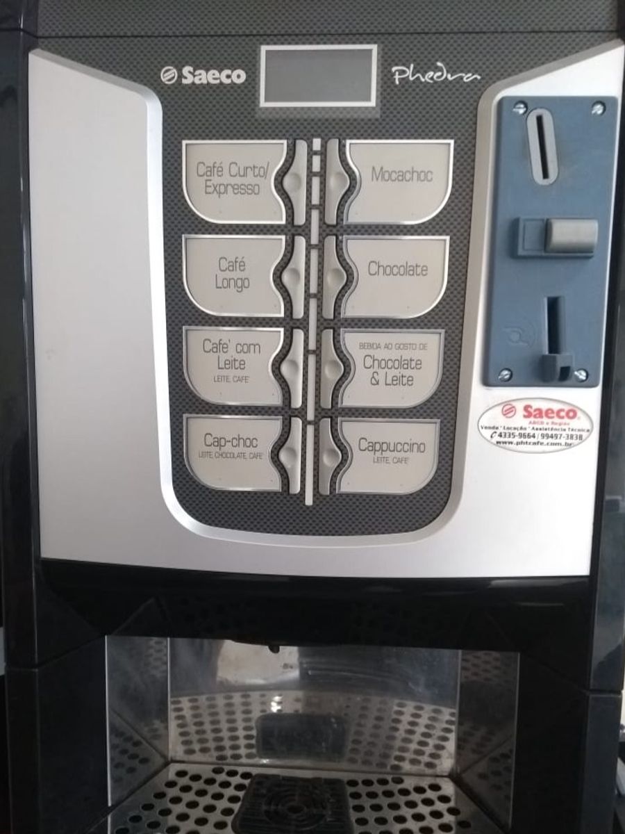 Máquina de Café Saeco Phedra | Eletrodoméstico Saeco Phedra Usado ... Máquina de Café Saeco Phedra | Eletrodoméstico Saeco Phedra Usado ...