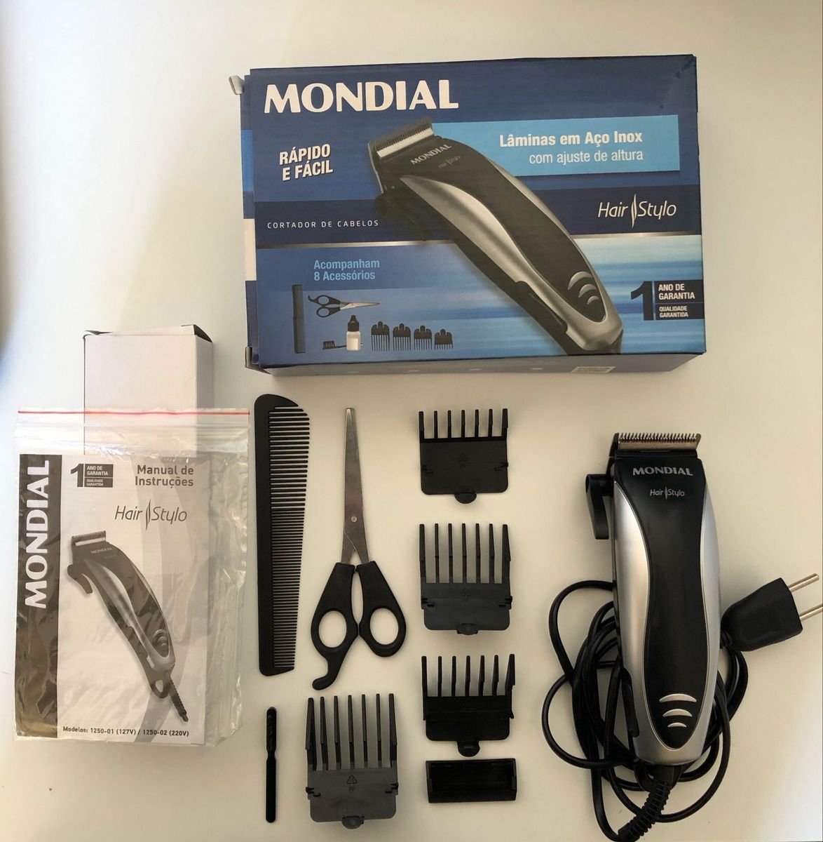 Maquina de Cortar Cabelo Mondial | Item Info & Eletro Mondial Usado ...