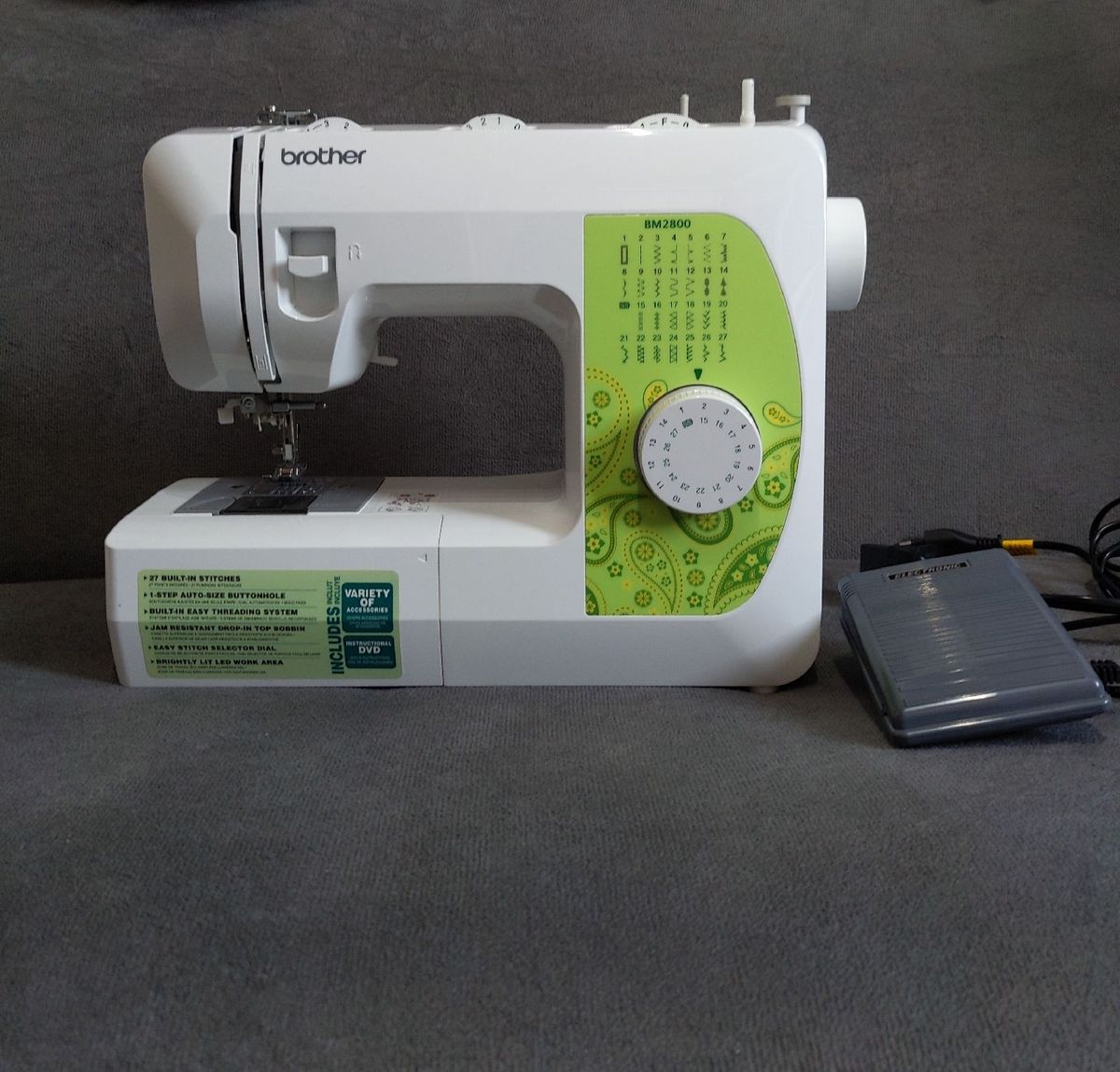 Máquina de Costura Brother 2800 | Eletrodoméstico Brother Usado ...