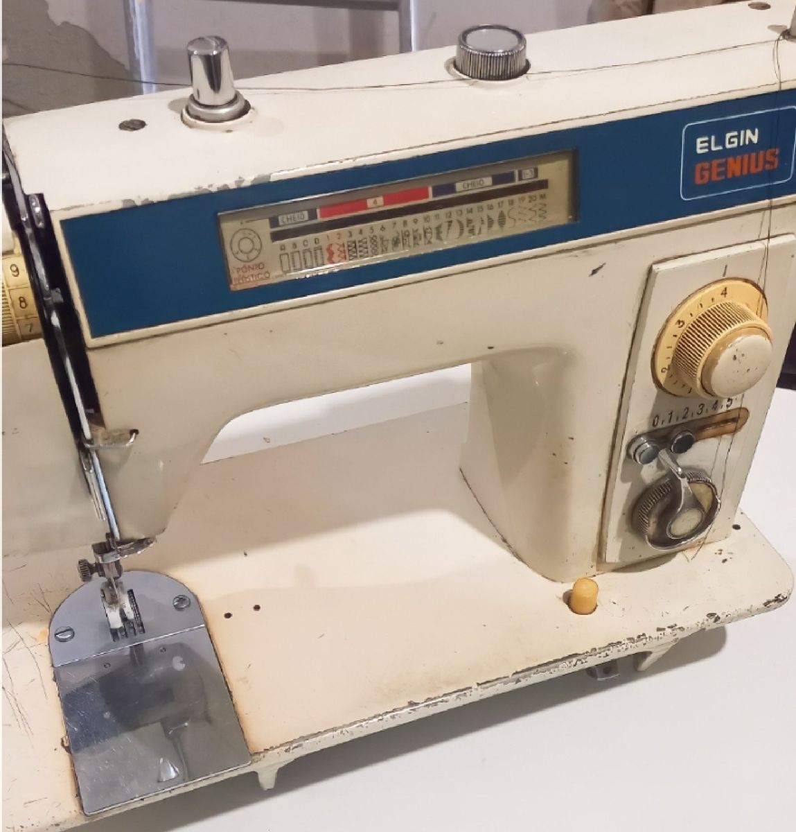 Maquina de Costura Elgin ( Ler Descrição) | Móvel Elgin Usado 74165834 ...