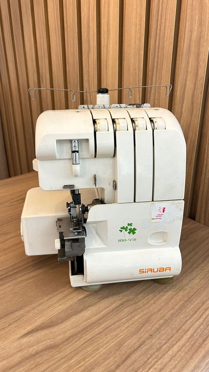 Máquina de Costura Overlock Siruba Hso 747-d | Item Info & Eletro ...