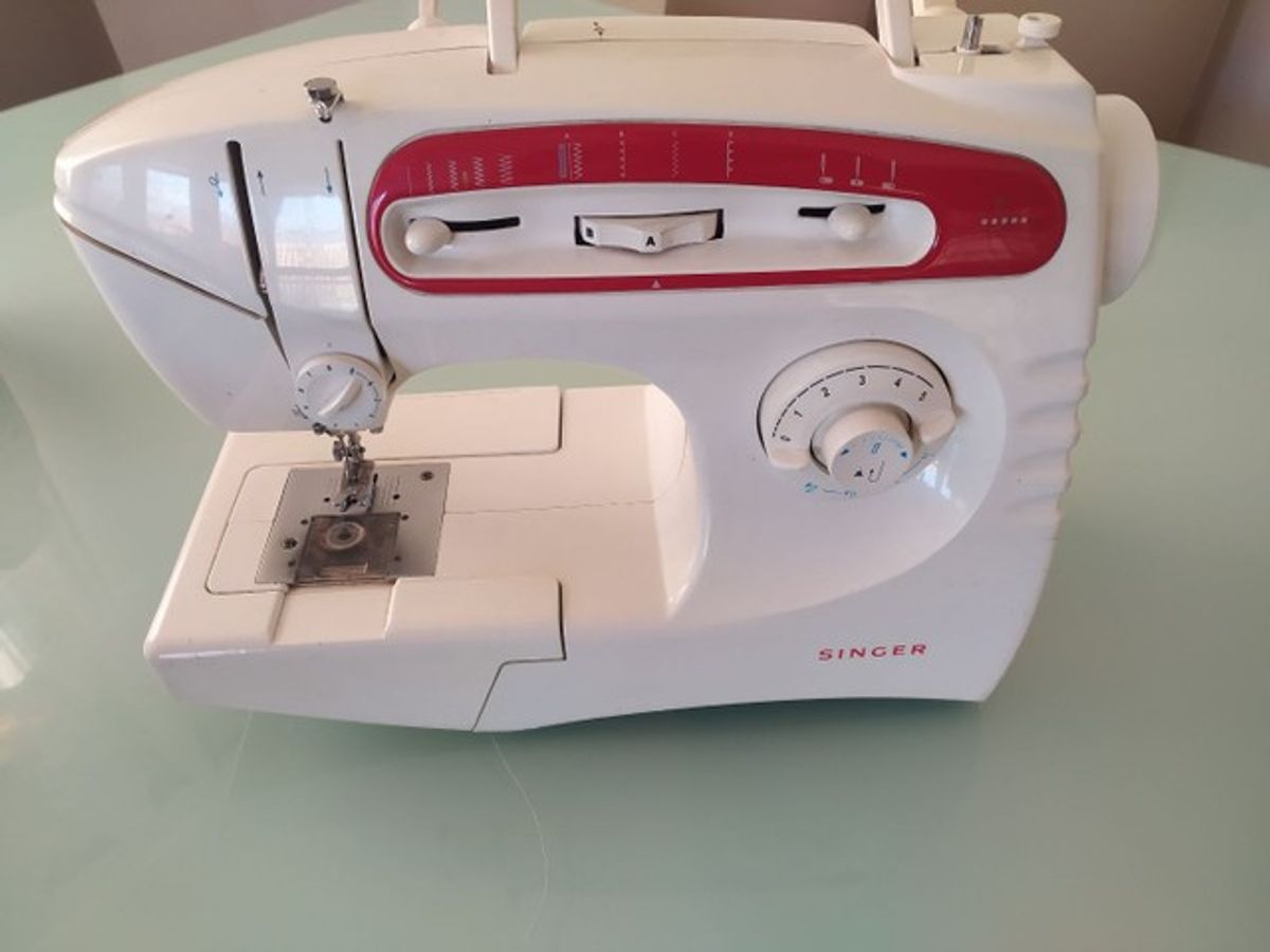 Máquina de Costura Singer Carina | Produto Vintage e Retro Singer Usado ...