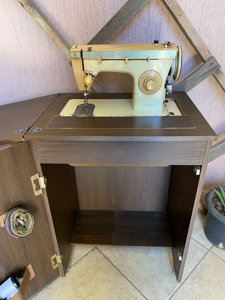 Maquina de Costura Singer Zig Zag 242 | Cacareco Singer Usado 98965855 ...