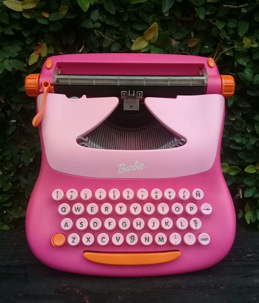 Maquina de Escrever da Barbie | Item de Papelaria Mehano Usado 24405000 ...