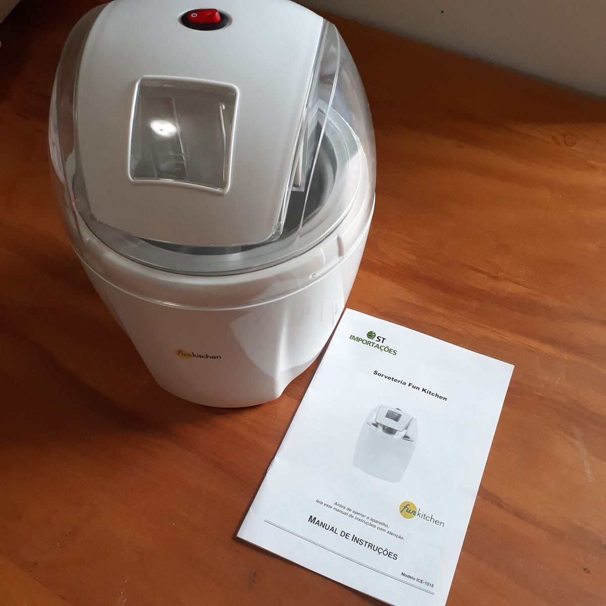 Máquina de Fazer Sorvete Fun Kitchen - Sorveteira | Eletrodoméstico ...