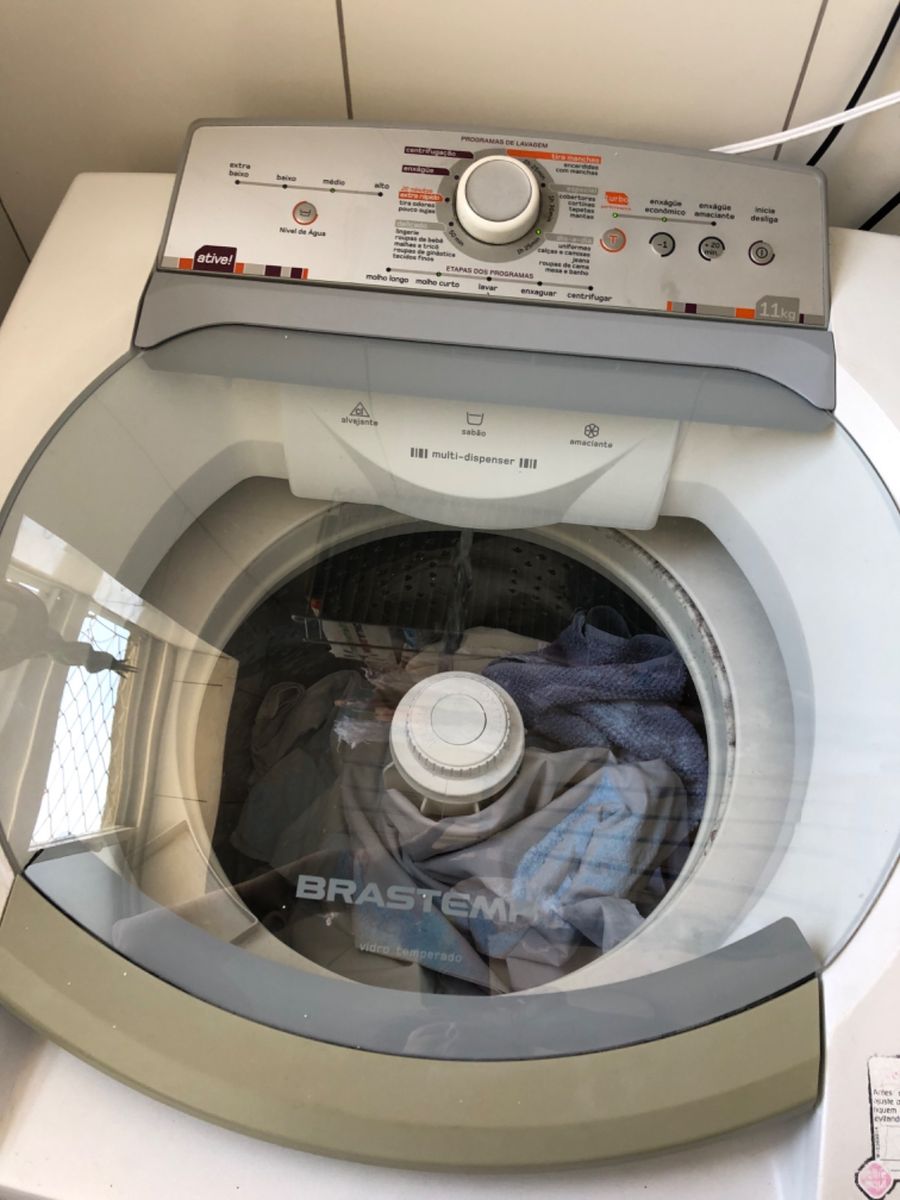 Máquina de Lavar Roupa Brastemp 11 Kg Active | Eletrodoméstico Brastemp ...
