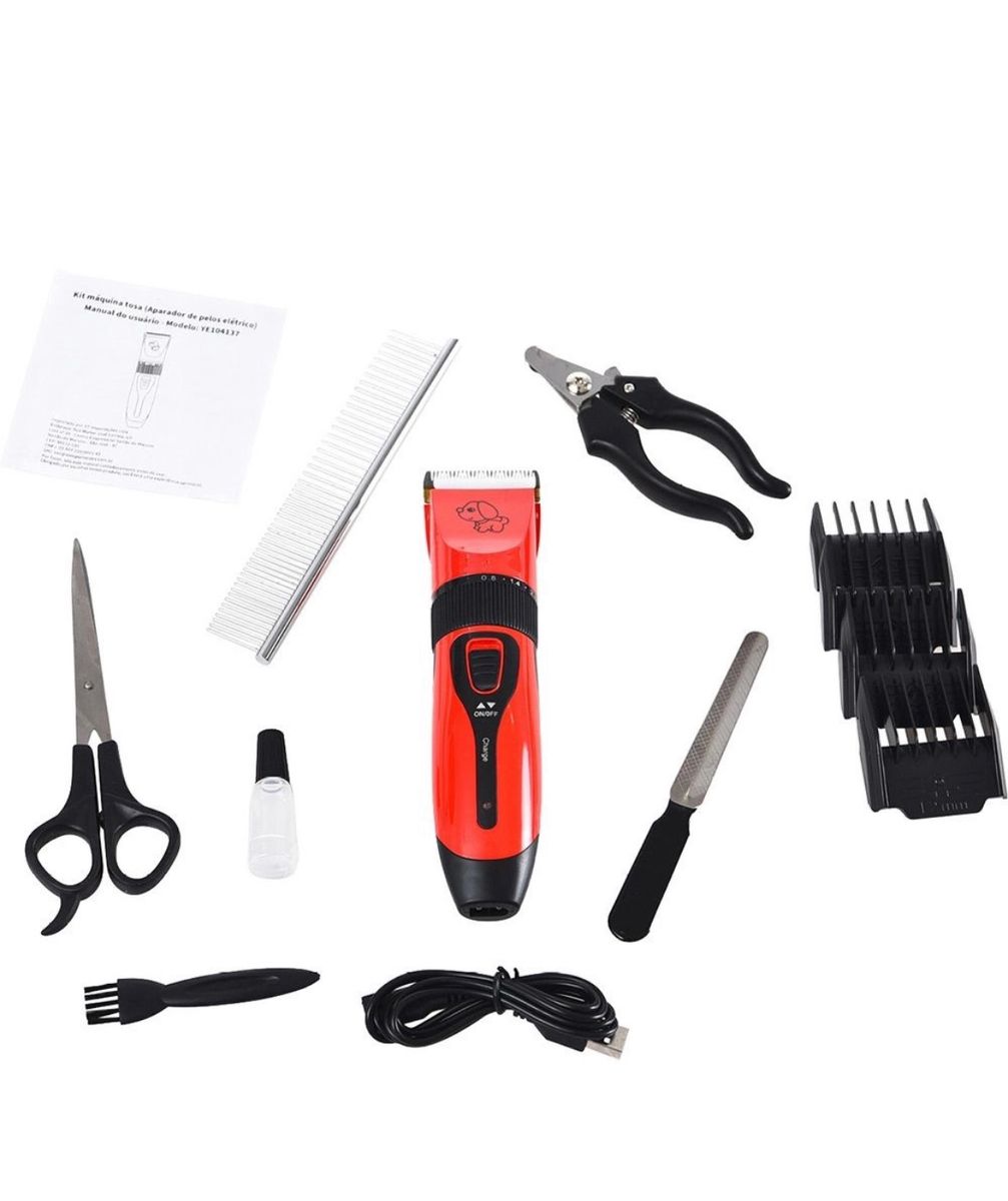 Máquina de Tosa Profissional Cães e Gatos Meemo Usb | Item p/ Pet Meemo ...