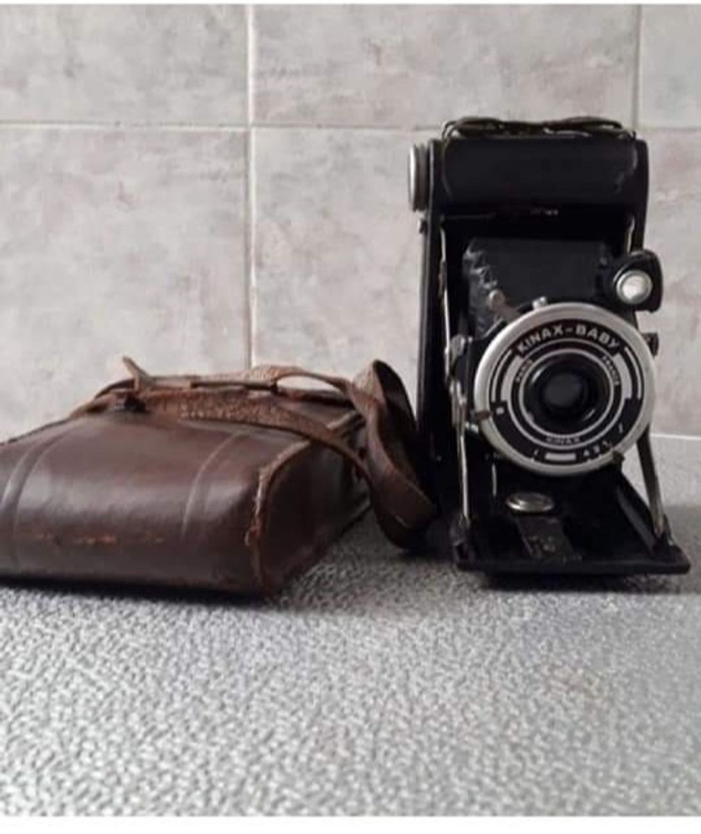 Máquina Fotográfica Kinax Baby | Móvel de Antiquário Kinax Usado ...