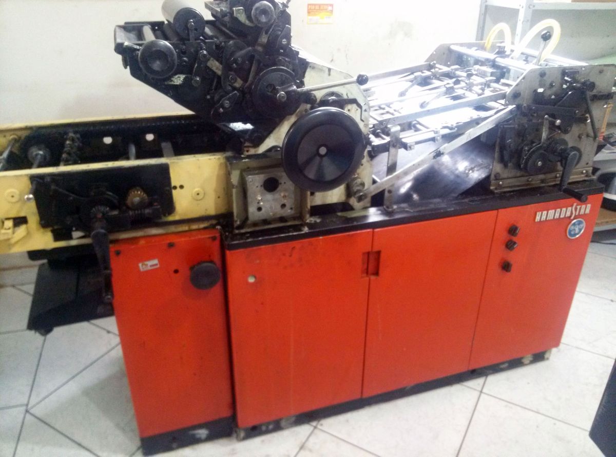 Máquina Offset Hamada 500cd | Item Info & Eletro Hamada 500cd Usado ...