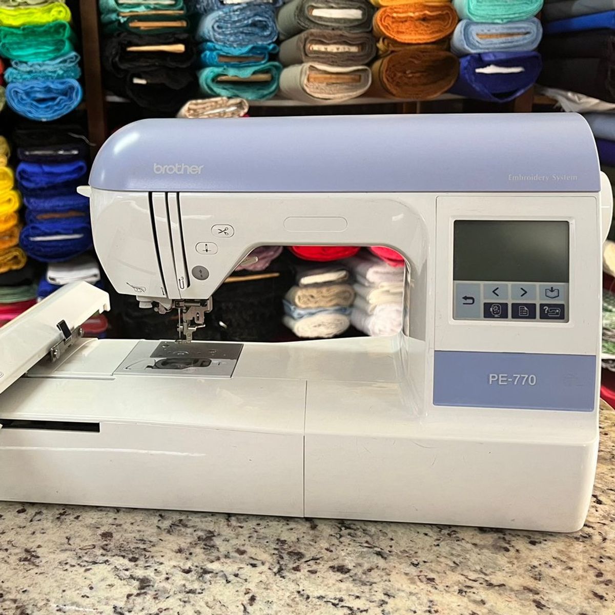 Máquina para Bordar Completa Brother Modelo: Pe-770 | Produto Vintage e ...