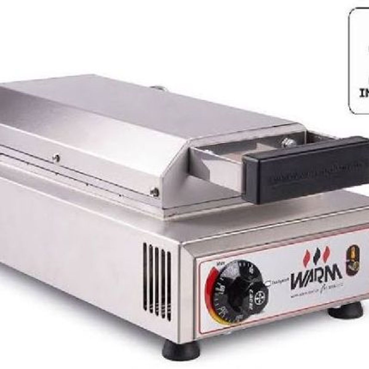 Máquina Profissional de Waffer e Crepe Suíço (krepe Suíço) Capacidade ...