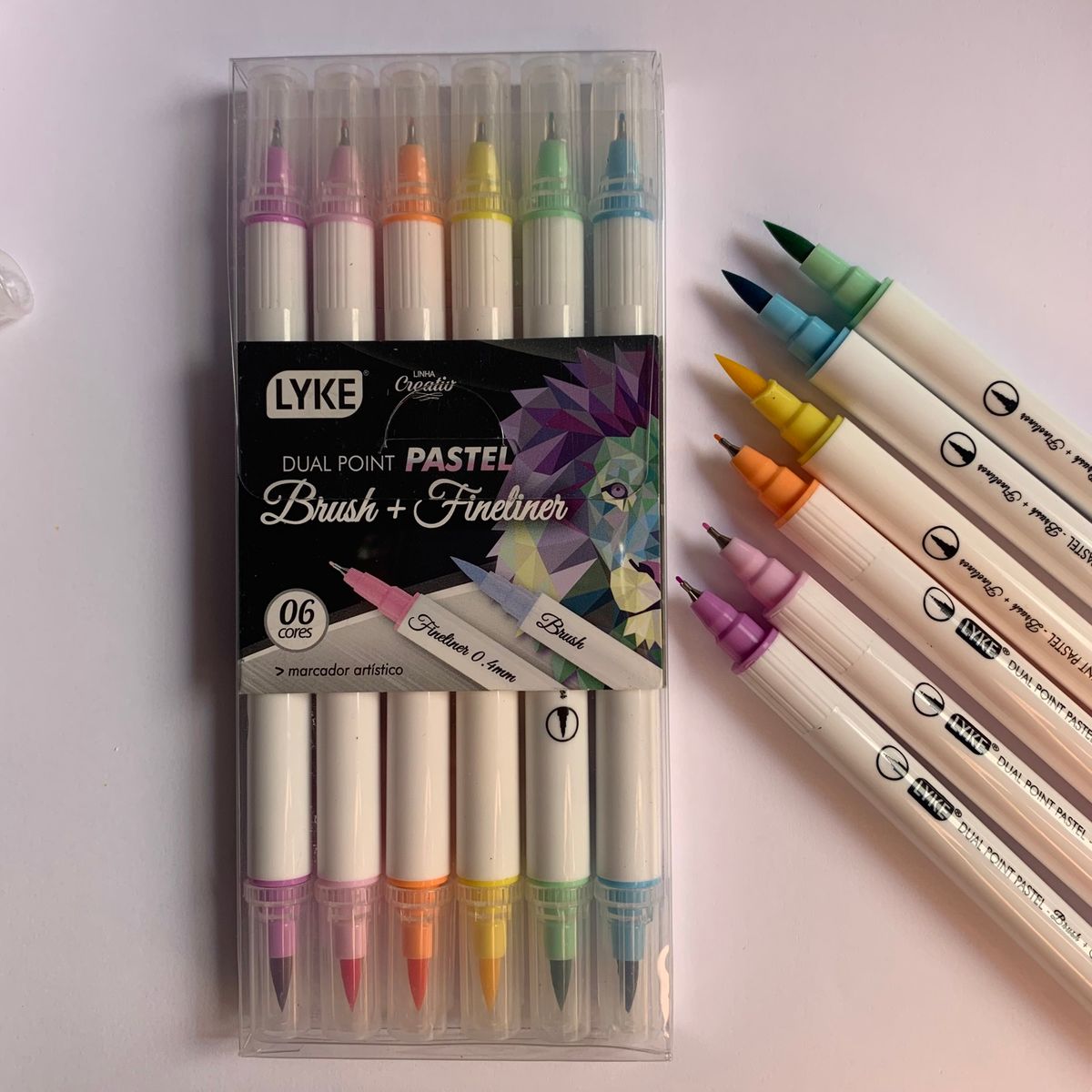 Marcador Dual Point Brush+ Fine Ideal para Lettering | Item de ...