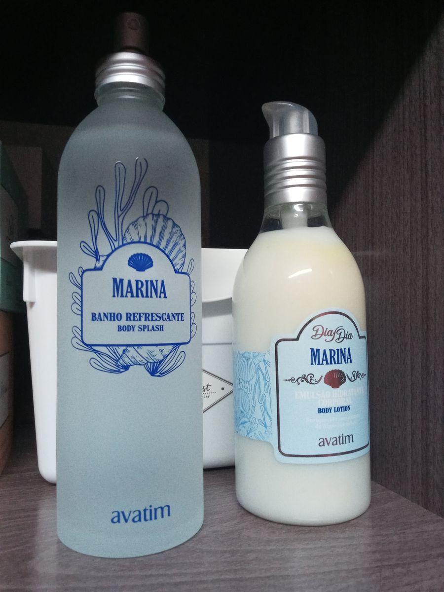 Marina Avatim Body Splash e Hidratante | Perfume Feminino Avatim Usado ...