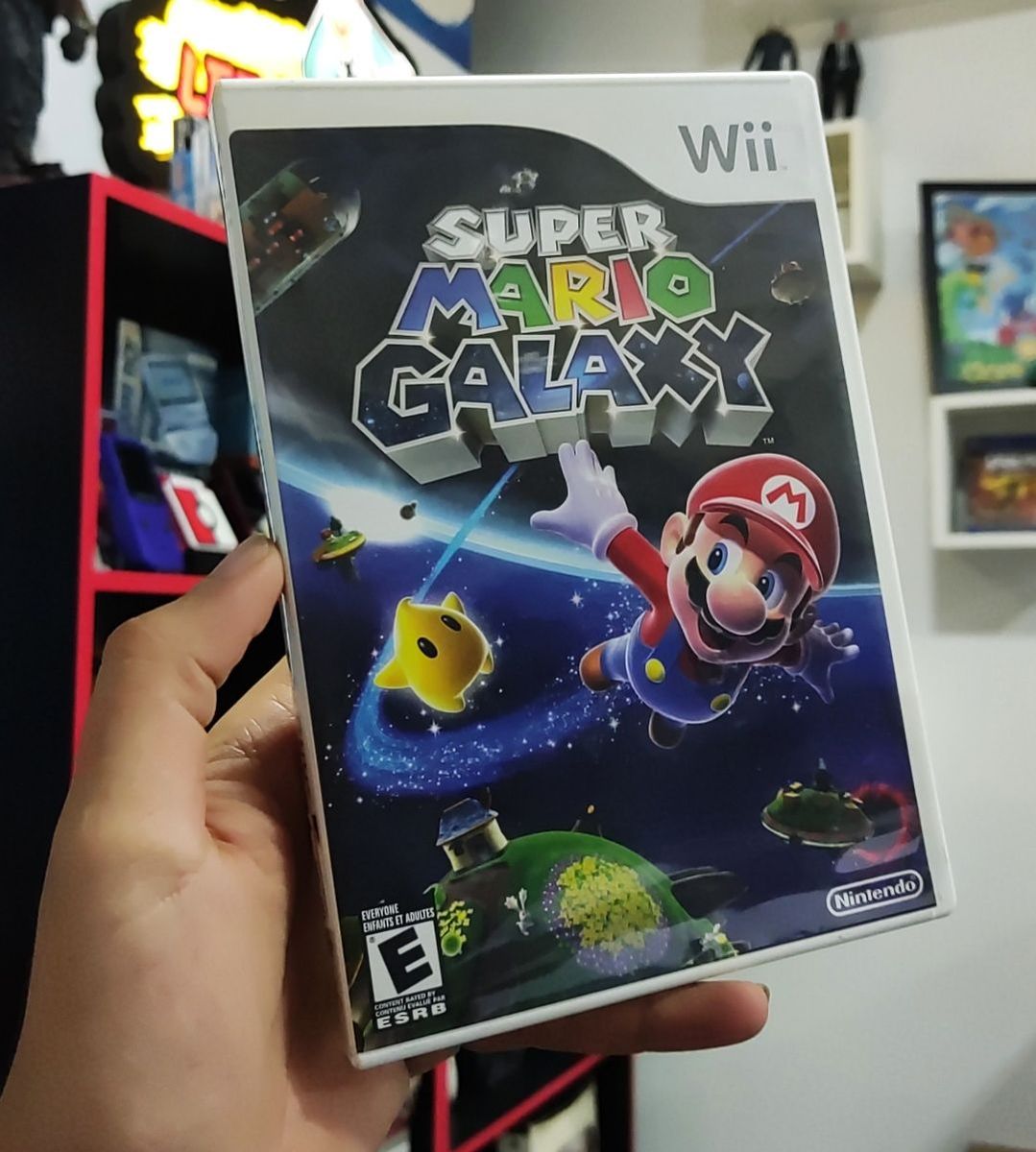 Mario Galaxy Nintendo Wii Completo com Manual e sem Riscos | Samsung ...