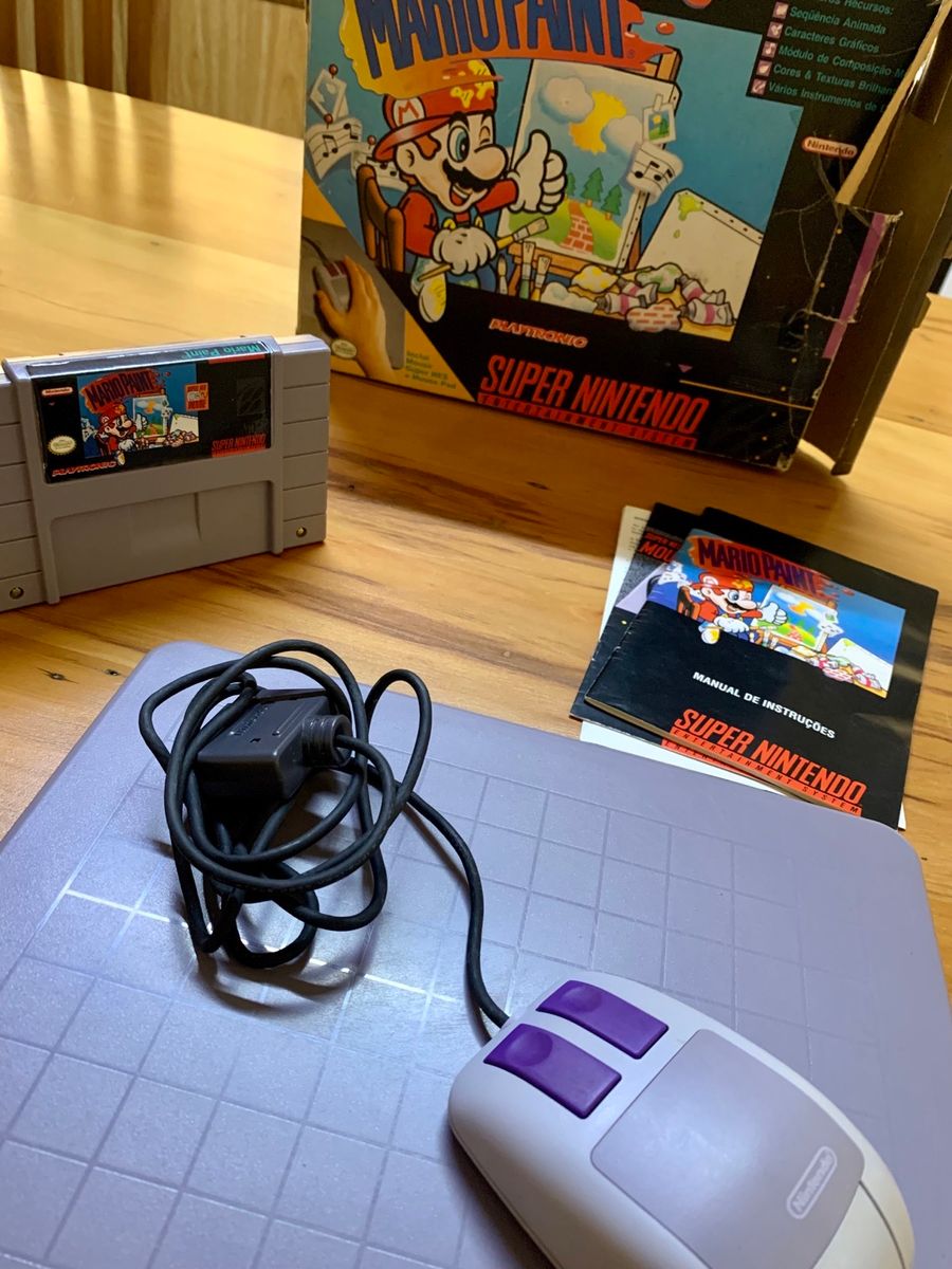Super nintendo mario paint store