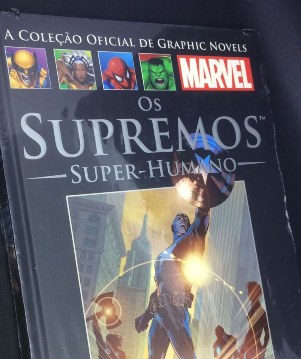 Marvel Graphic Novel 28 - Os Supremos Super Humano | Livro Marvel Nunca ...
