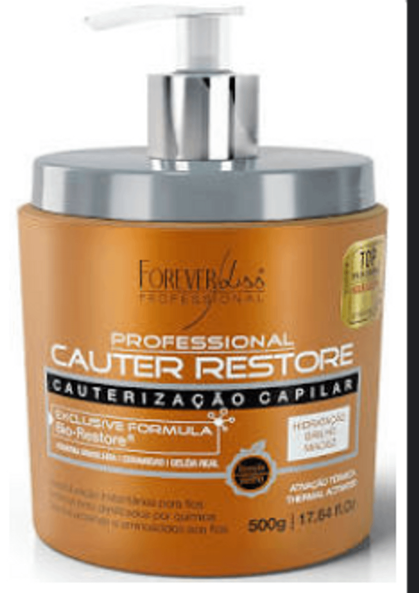 Máscara Capilar Cauter Restore 500g Forever Liss Produto P Cabelos