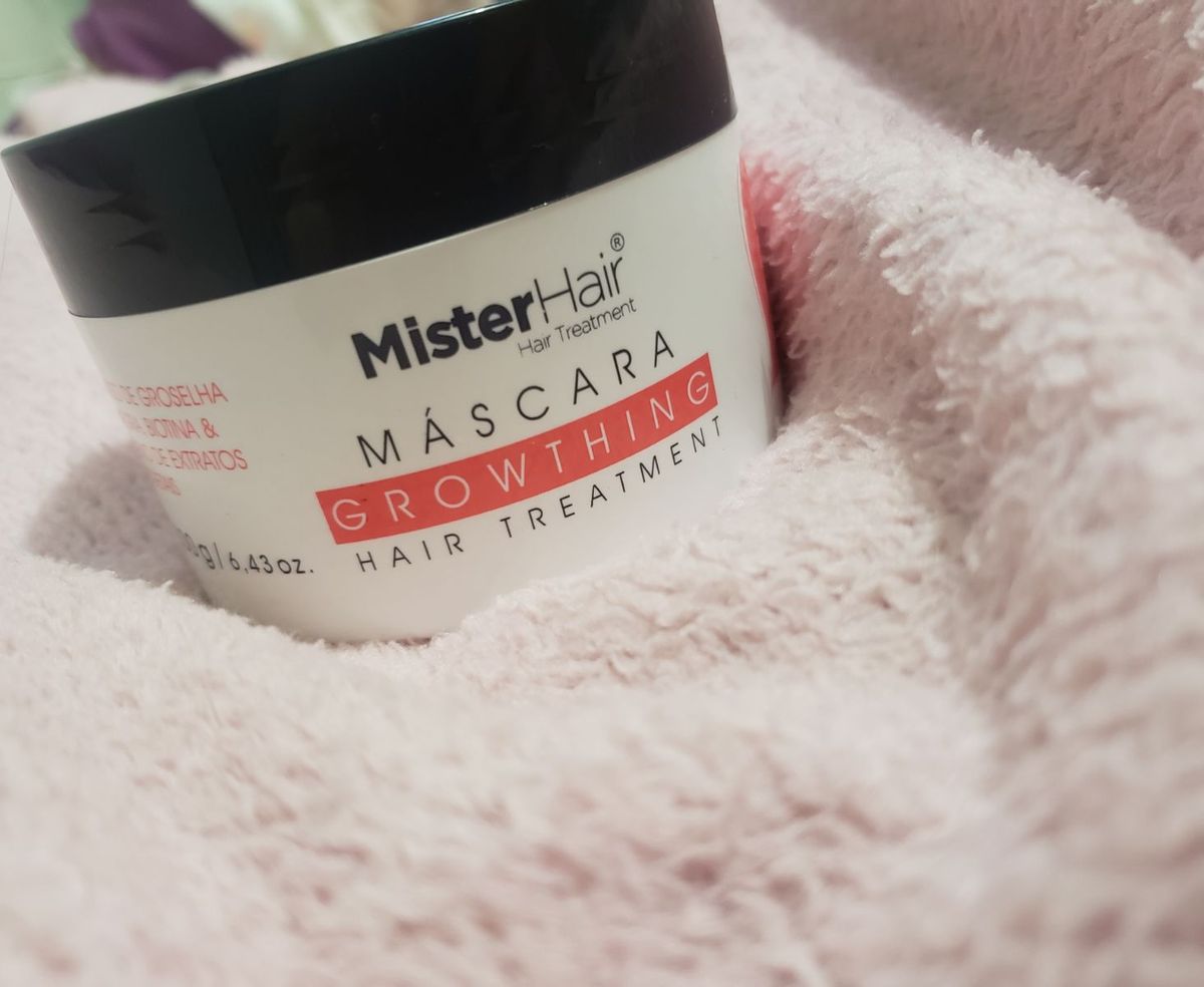 Máscara Capilar - Mister Hair | Produto p/ Cabelos Feminino Mister Hair ...