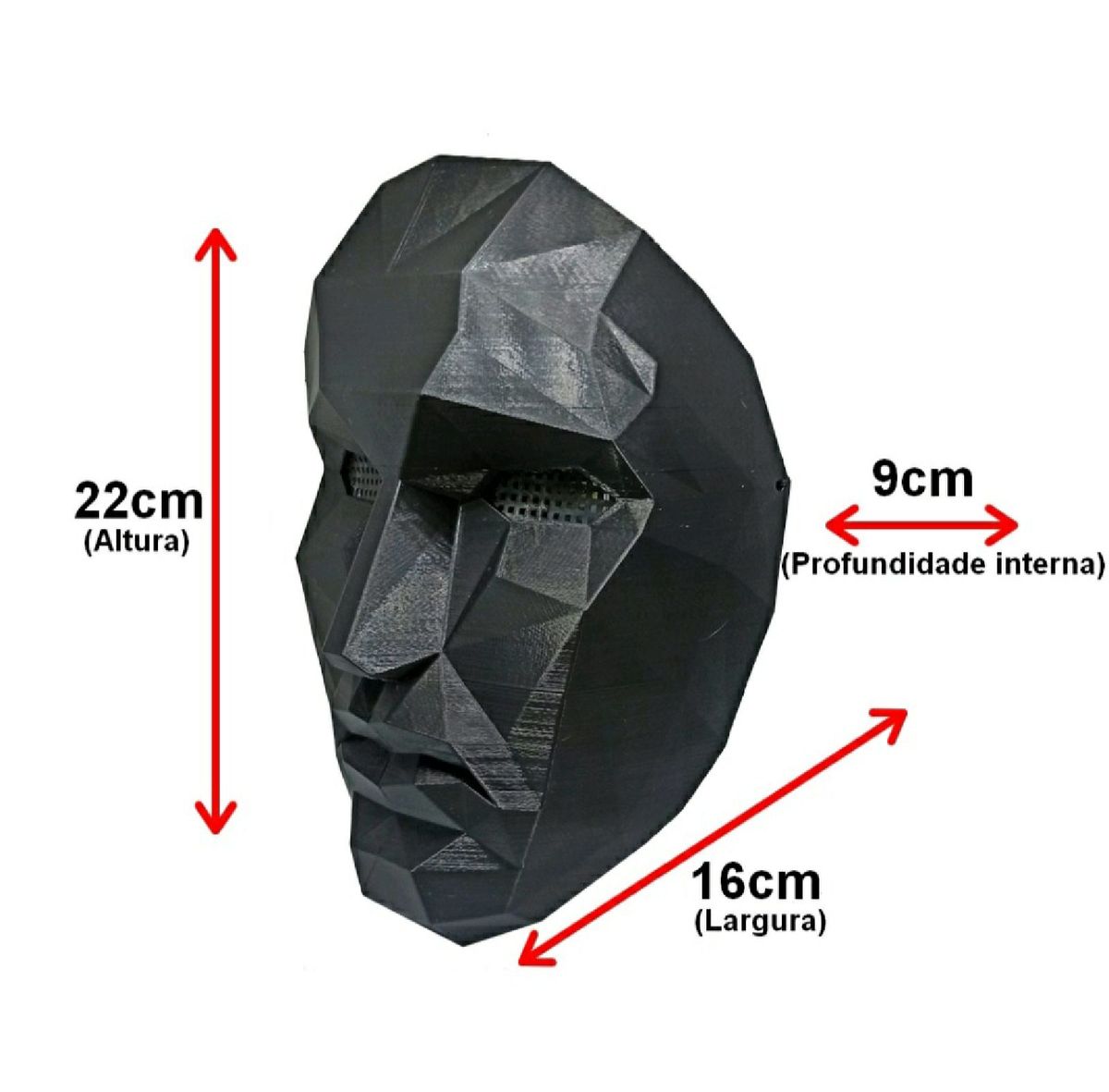 Máscara Front Man Cosplay Round 6 Líder | Filme e Série Nunca Usado ...