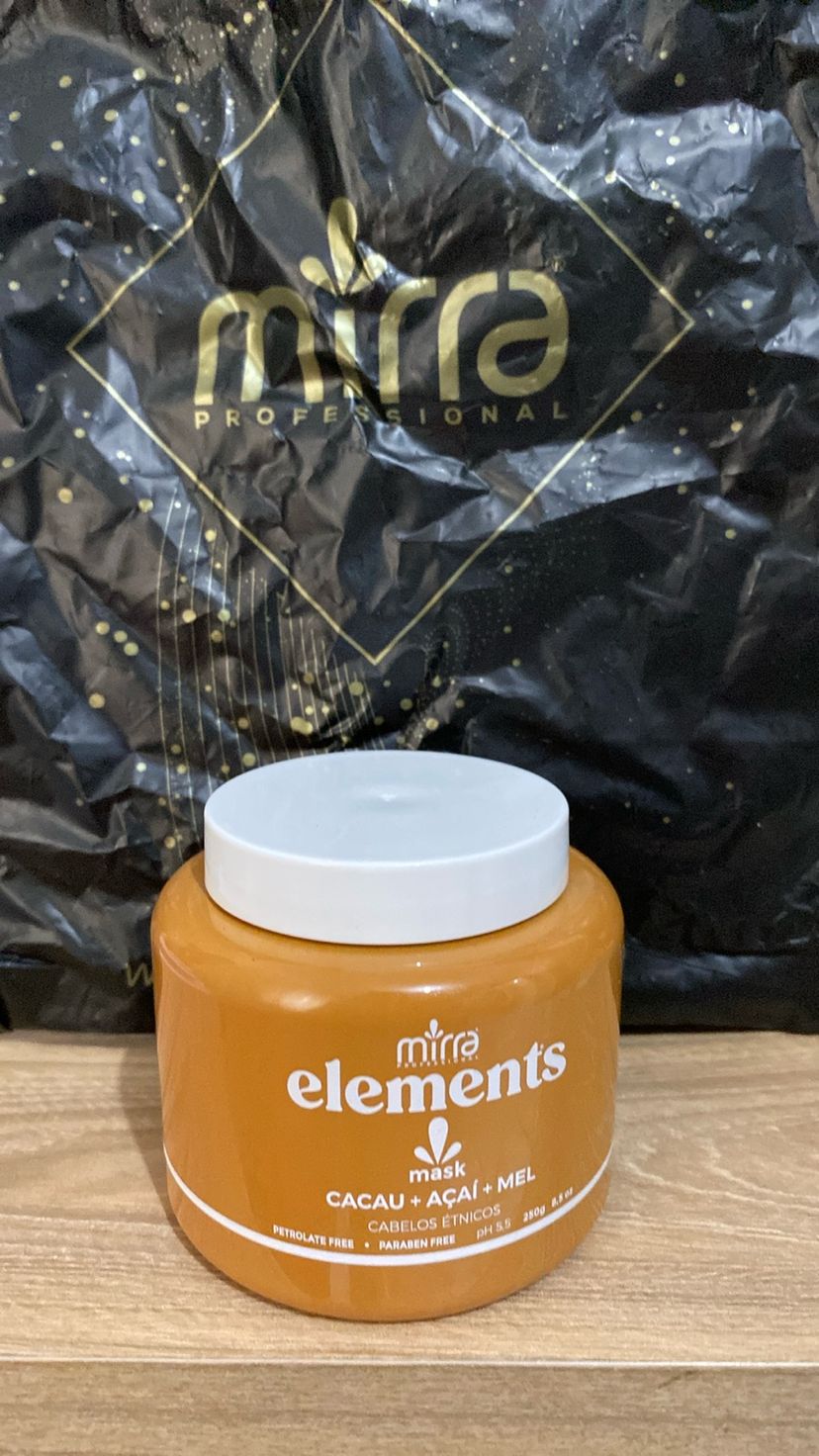 Máscara Mirra Cabelos Étnicos Cacau+açai+mel | Produto p/ Cabelos ...
