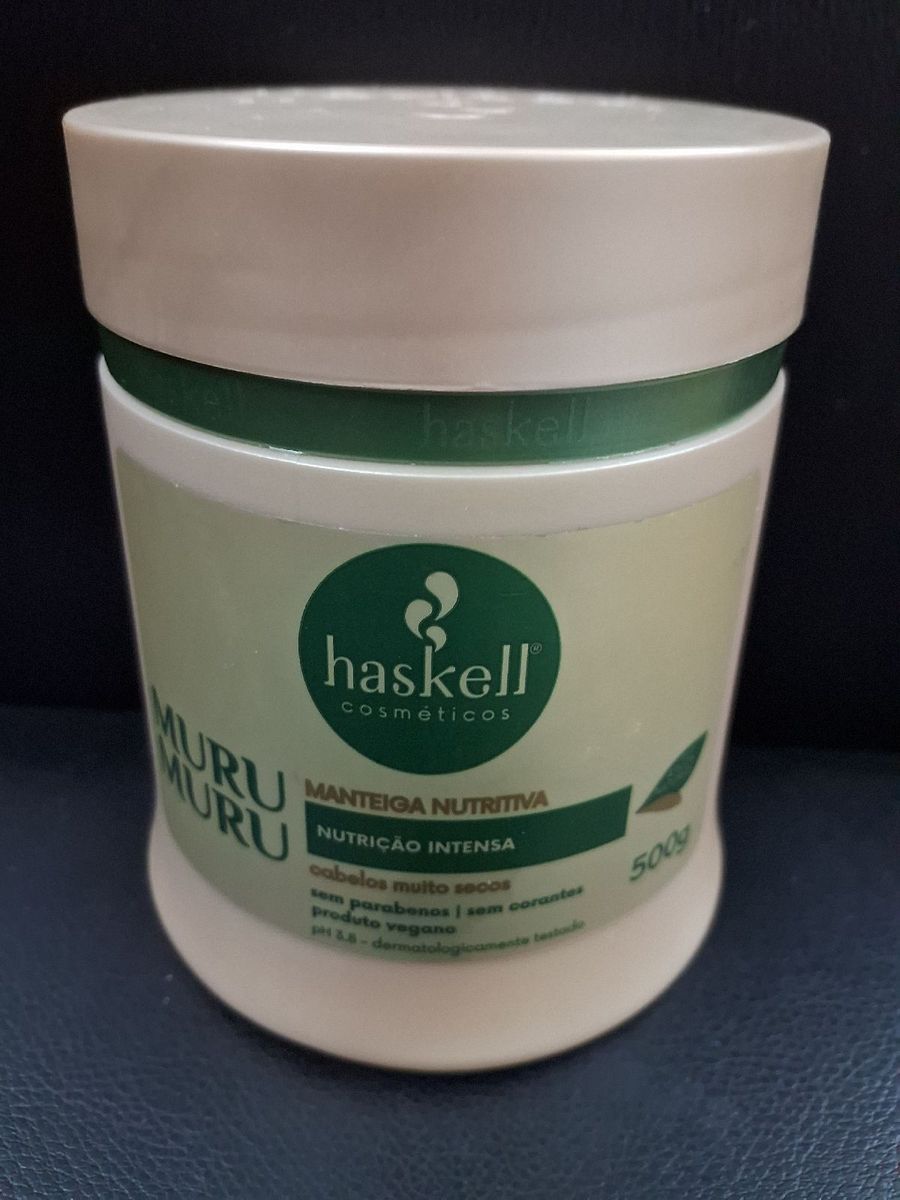 Máscara Nutritiva Muru Muru Haskell Pouco Usada | Cosmético Feminino Haskell Usado 100812940 ...