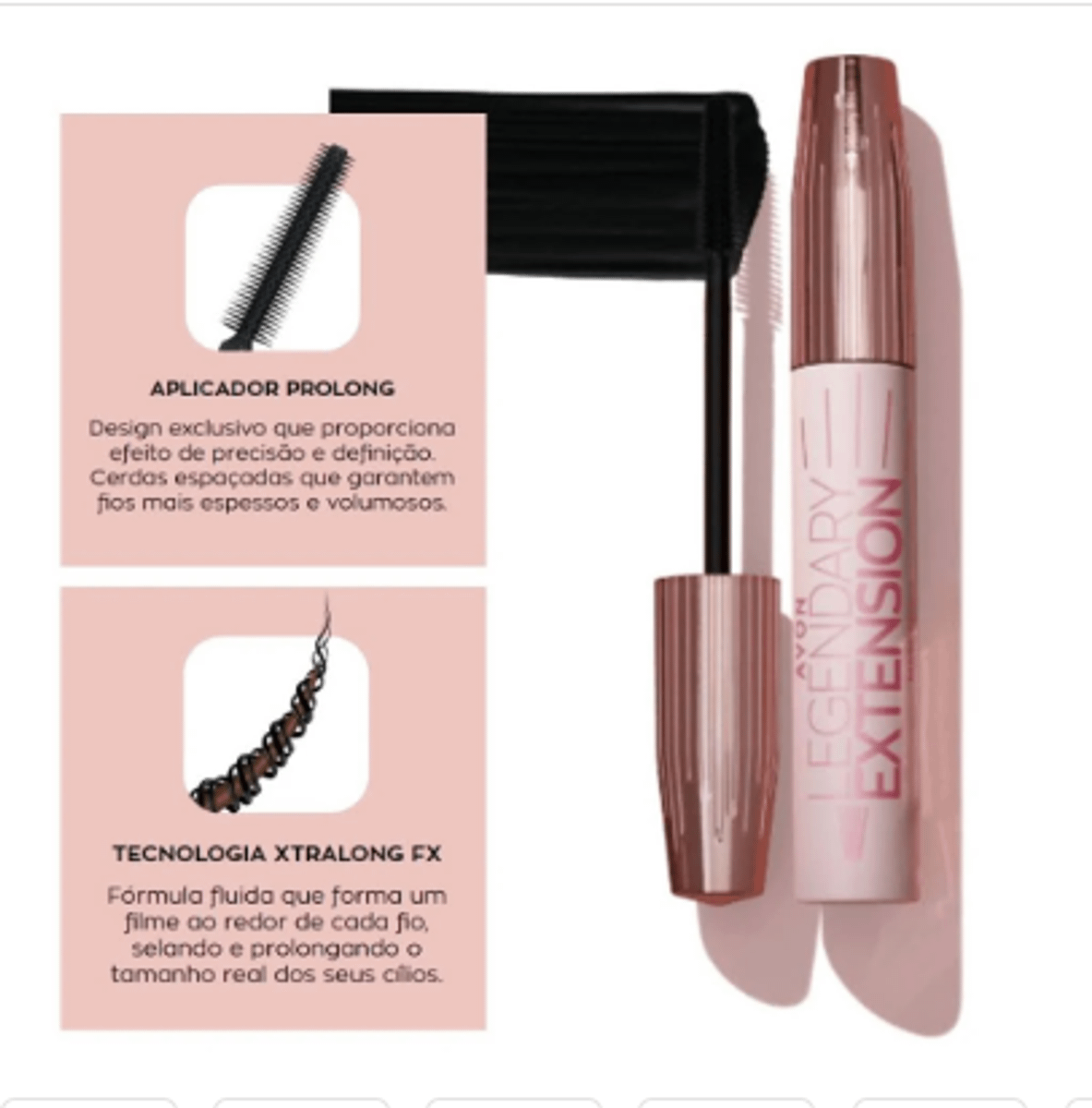 Máscara para Cílios Legendary Extension Avon/rímel Avon | Maquiagem ...