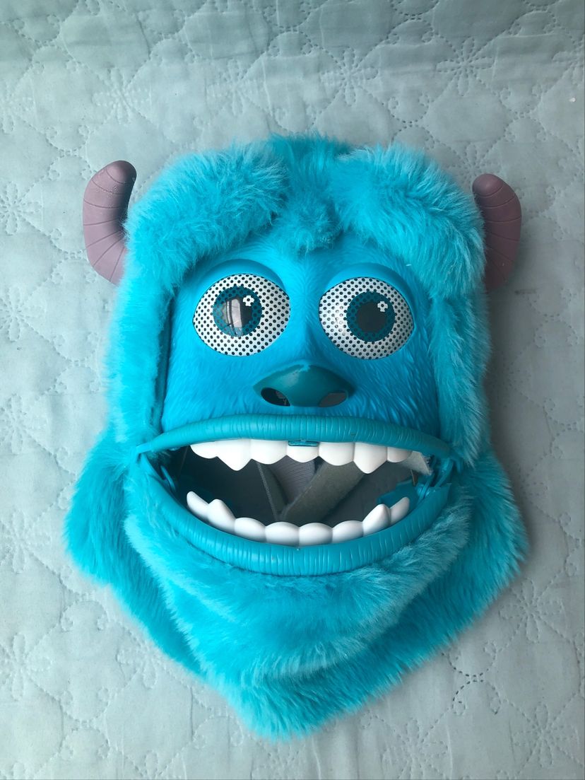 Máscara Sullivan Monstros Sa Sully Disney Pixar com Ajuste e Movimentos ...