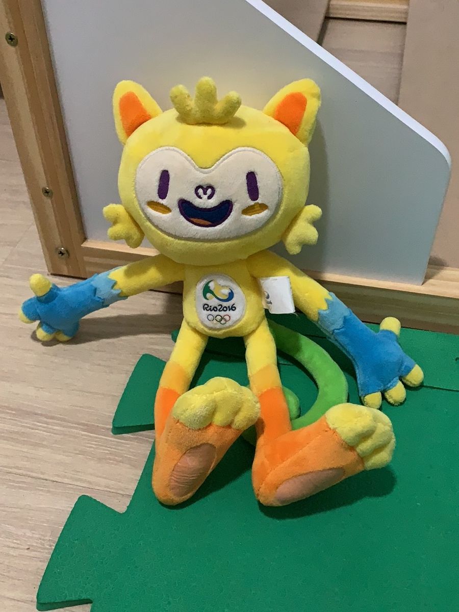 Mascote Olimpíadas Rio2016 Vinicius Original 30cm | Pelúcia Rio2016 ...