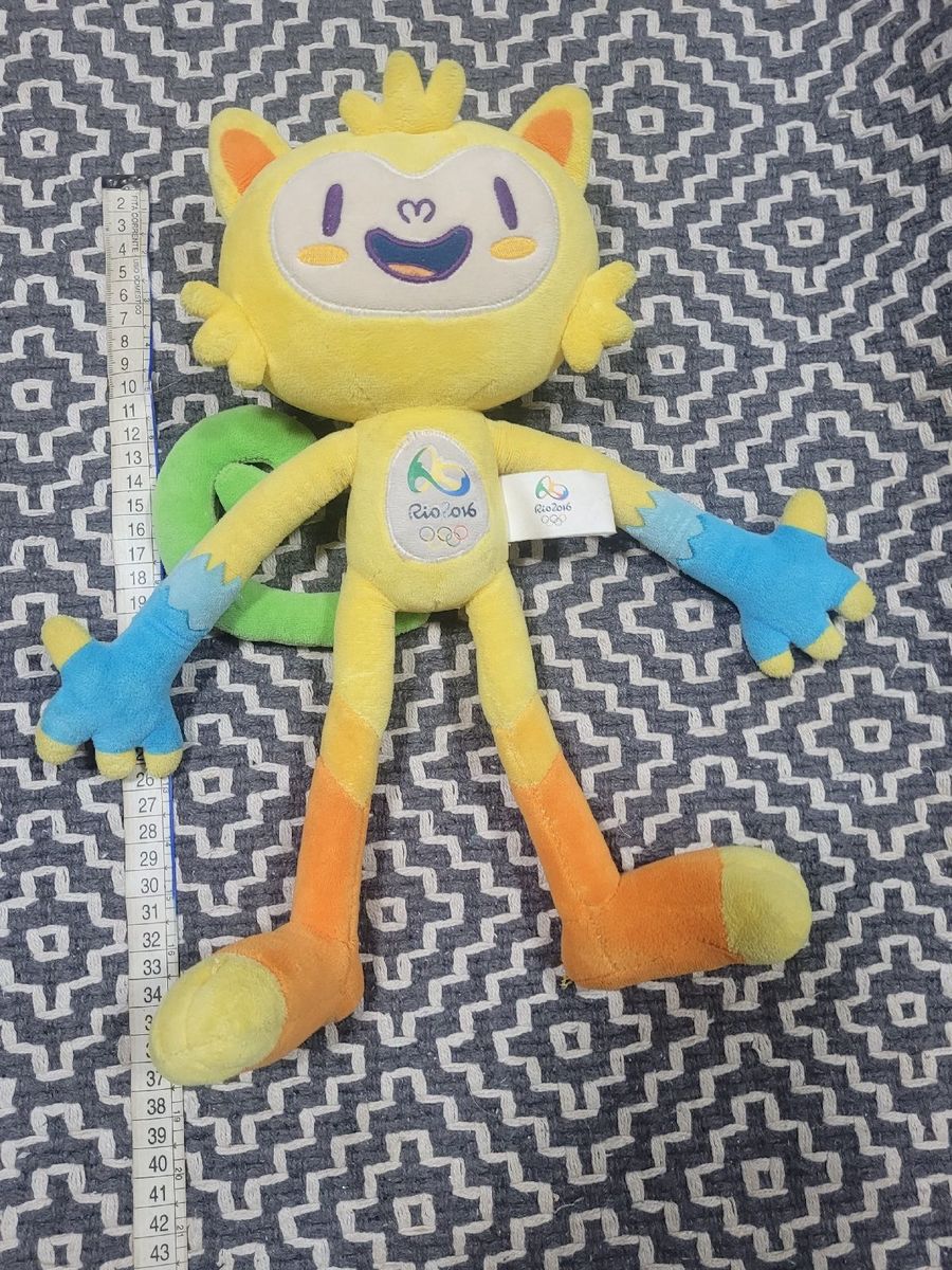 Mascote Vinicius Olimpíadas Rio 2016 | Item Infantil Rio 2016 Usado ...