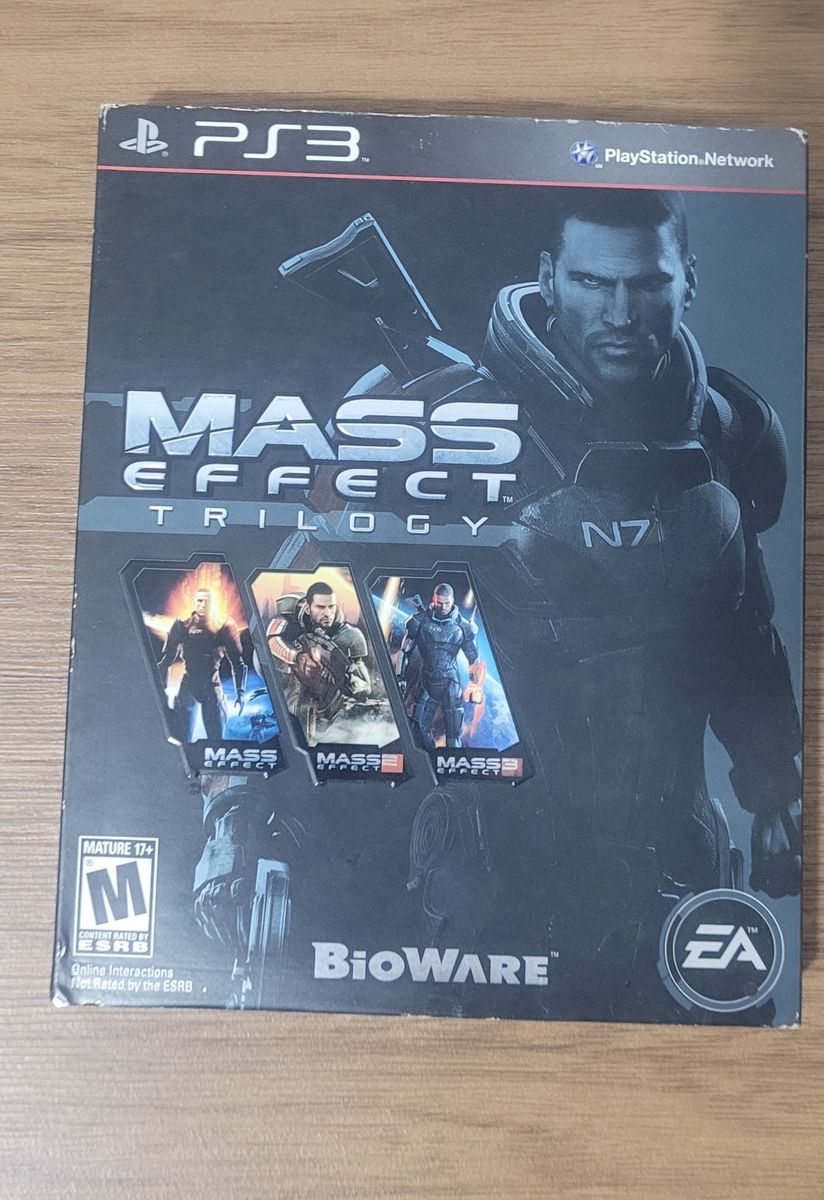 Mass Effect Trilogy Ps3 Físico | Jogo de Videogame Ps3 Usado 82471763 ...