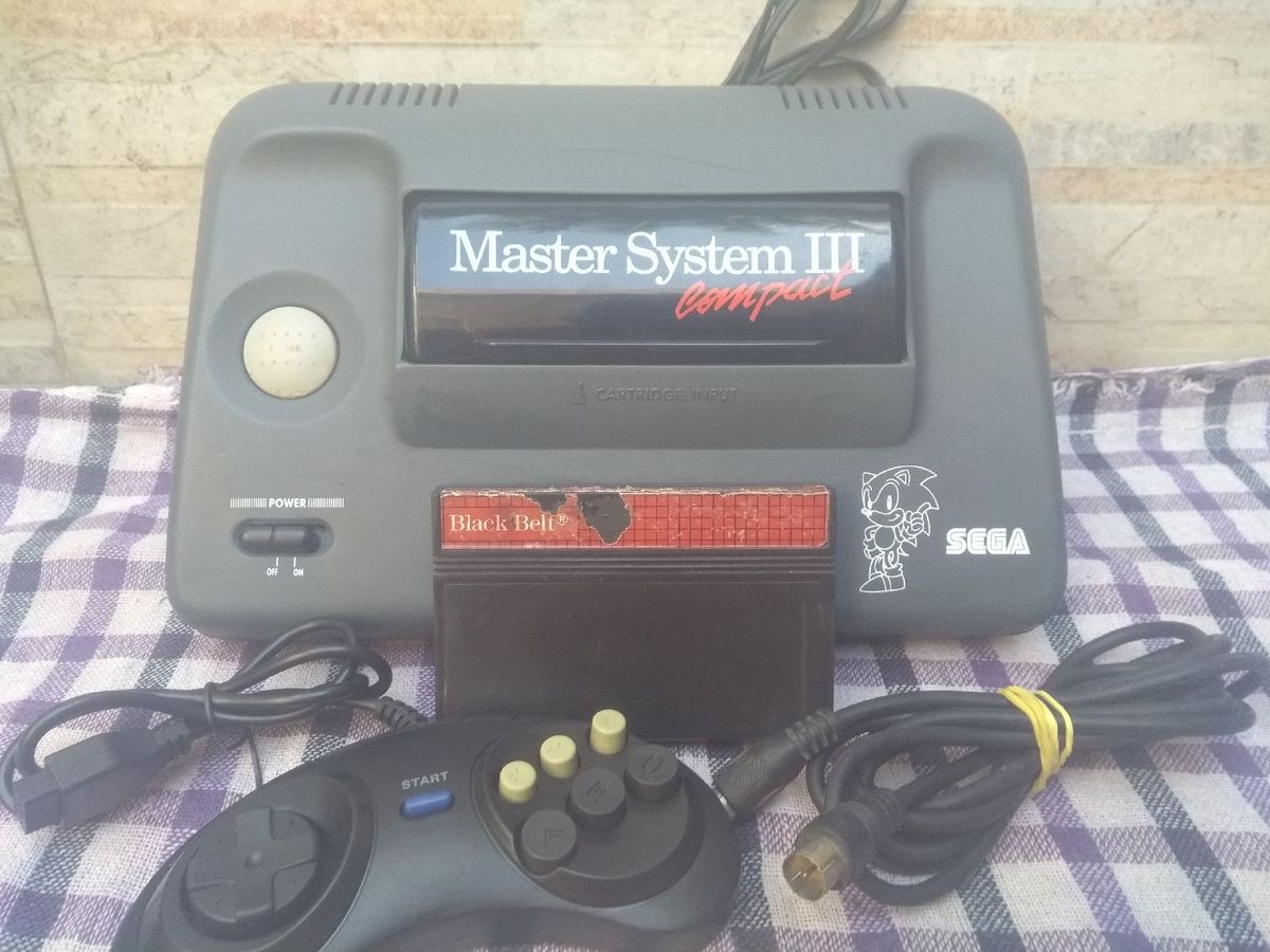 Master System 3 Compacto Lindão | Console de Videogame Tec Toy Usado ...