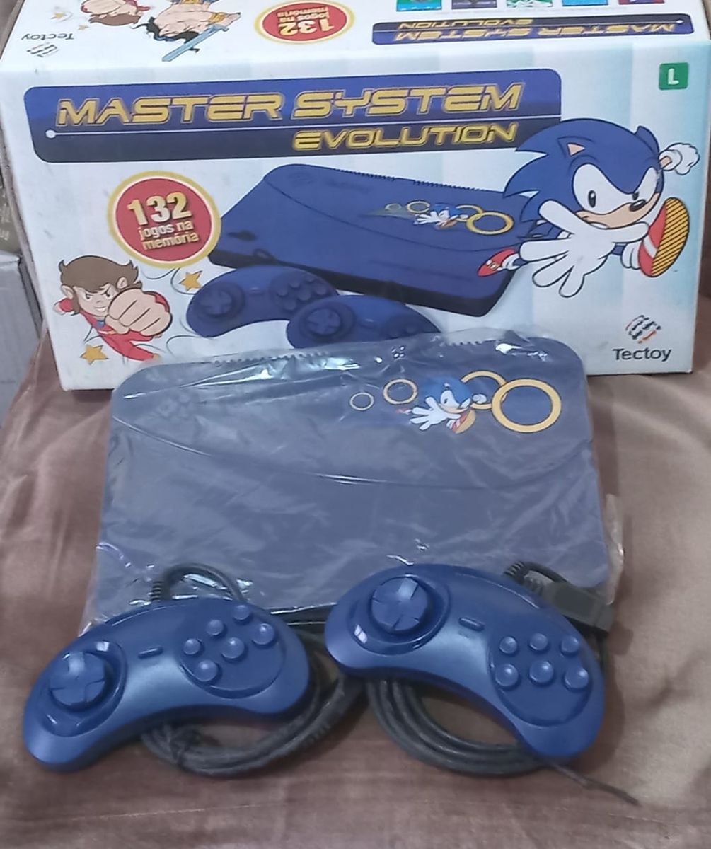 Master System Evolution com 132 Jogos Na Memória | Console de Videogame ...