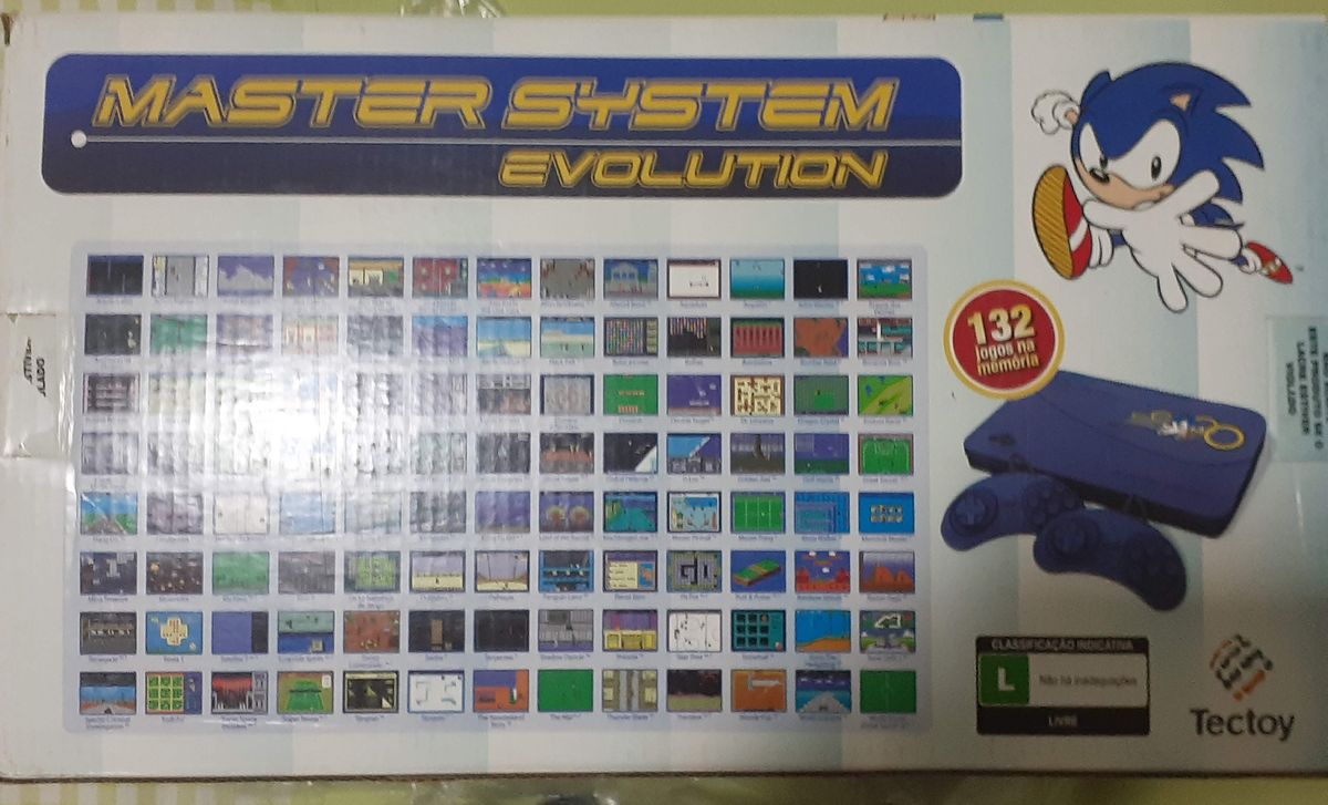 Master System Evolution | Console de Videogame Tectoy Usado 65097803 | enjoei