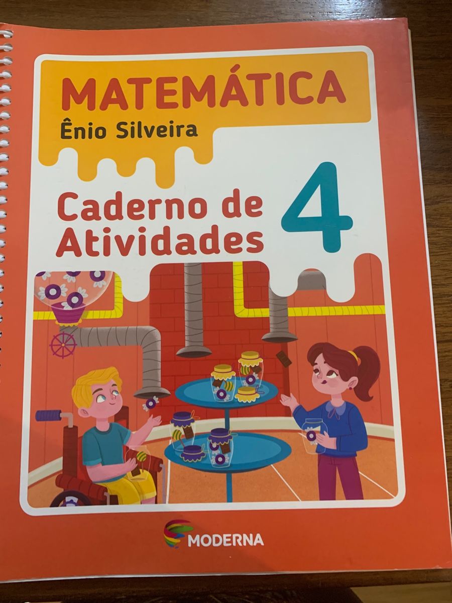 Matematica 4 Enio Silveira e Claudio Marques- Caderno de Atividades | Item Infantil Moderna 5 ...